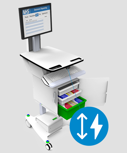 General Procedure Cart | Parity Medical